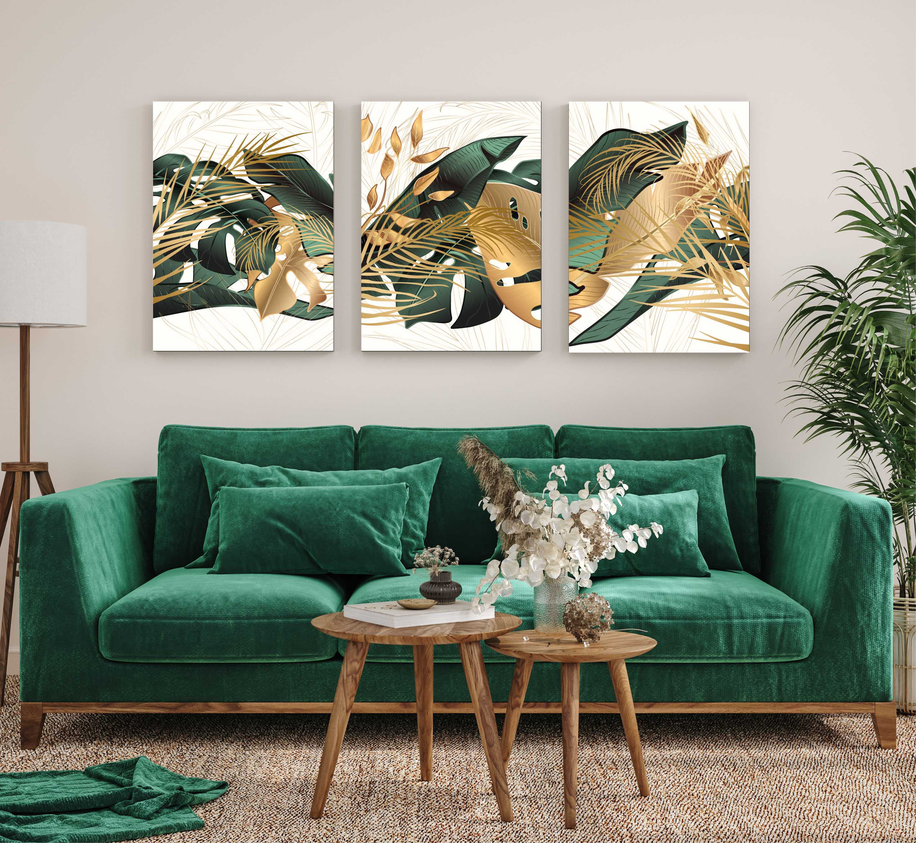 Tryptyki na ścianę nowoczesna abstrakcja 20499 - Naklejkomania - sklep ...